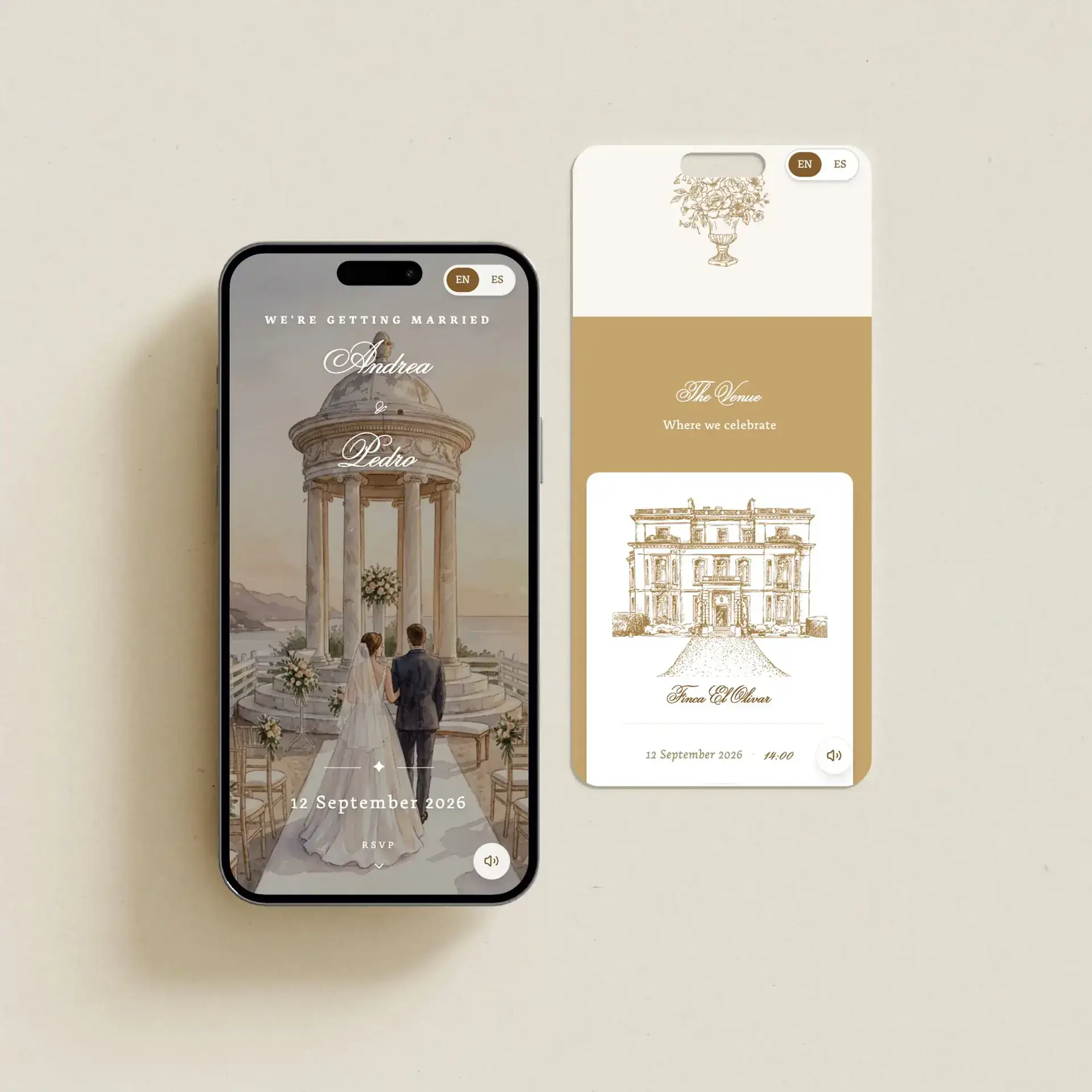 Custom Digital Wedding Invitations | The Digital Yes